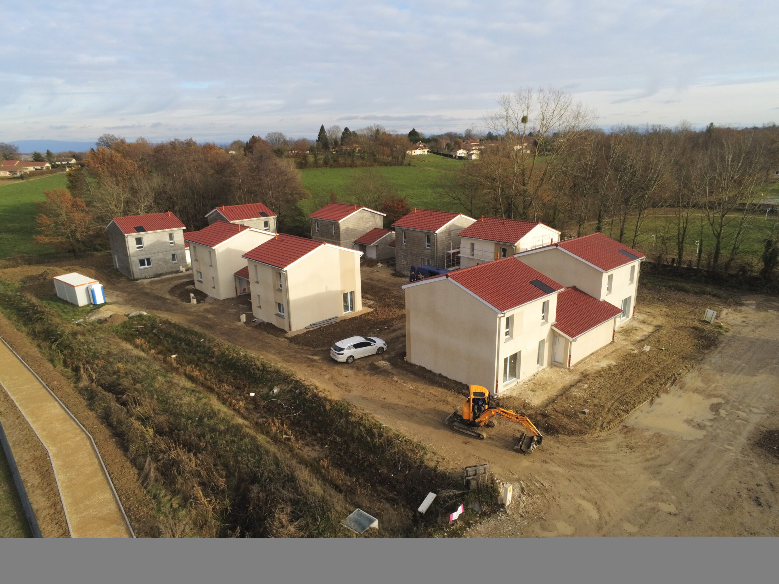 Ensemble de 9 maisons individuelles - Une réalisation Villas Daytona